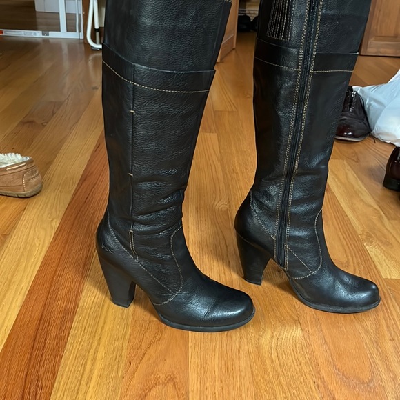 boc | Shoes | Boc Leather Knee High Boots | Poshmark